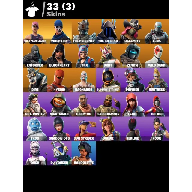 FORTNITE ACCOUNT | FA | 33 SKINS | OLD PVE - STW | PVE | OG STW ...