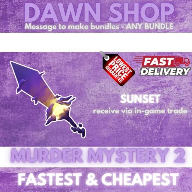 Sunset mm2 - Other Game Item - Gameflip
