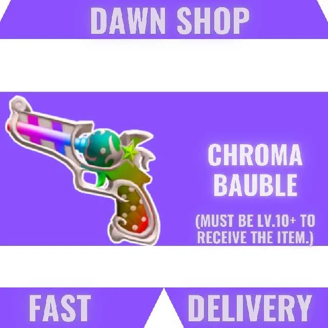 Chroma Bauble - Murder Mystery 2 Game Item - Gameflip