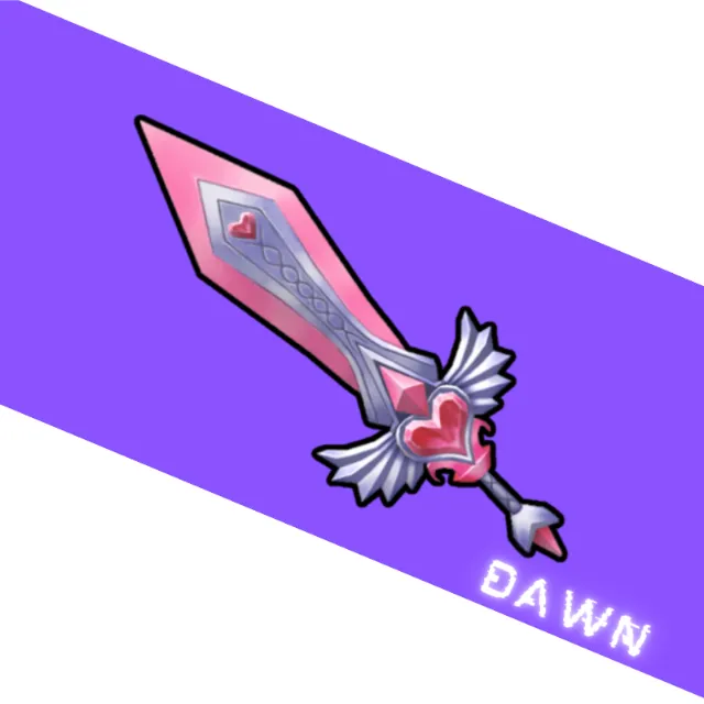 Heartblade MM2 - Murder Mystery 2 Game Item - Gameflip