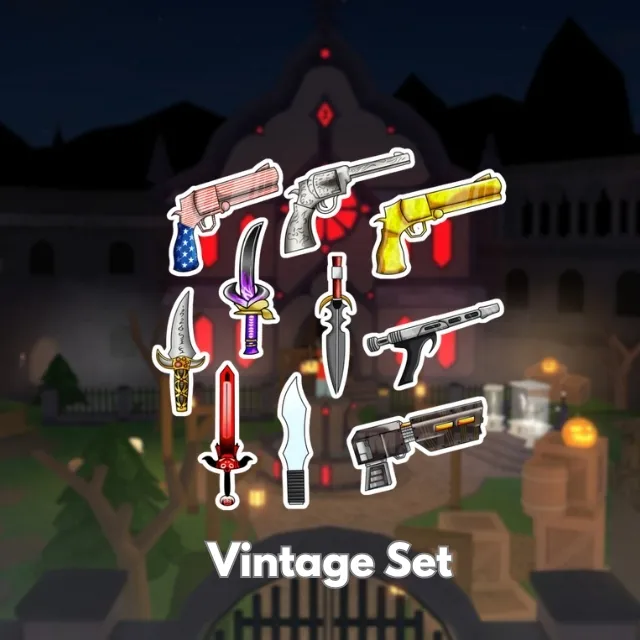 Vintage Set MM2 - Roblox Game Item - Gameflip