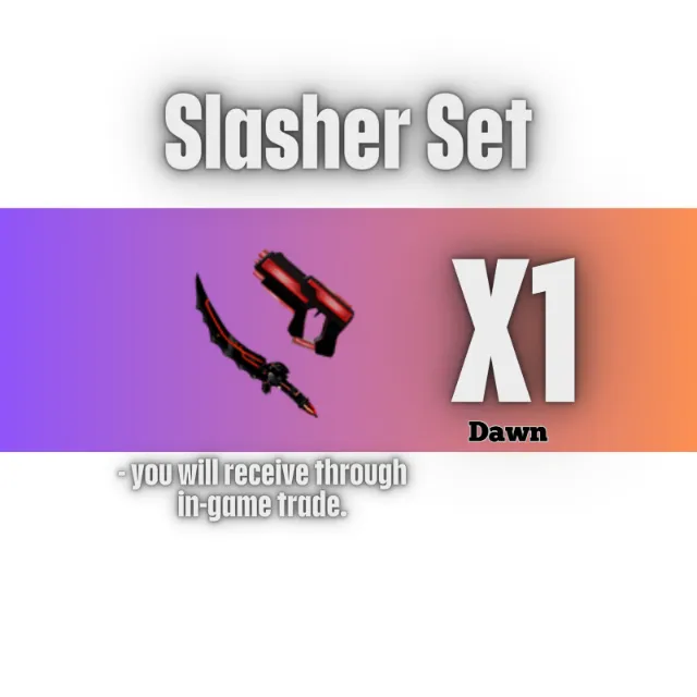 MM2: Slasher Set - Murder Mystery 2 Game Item - Gameflip