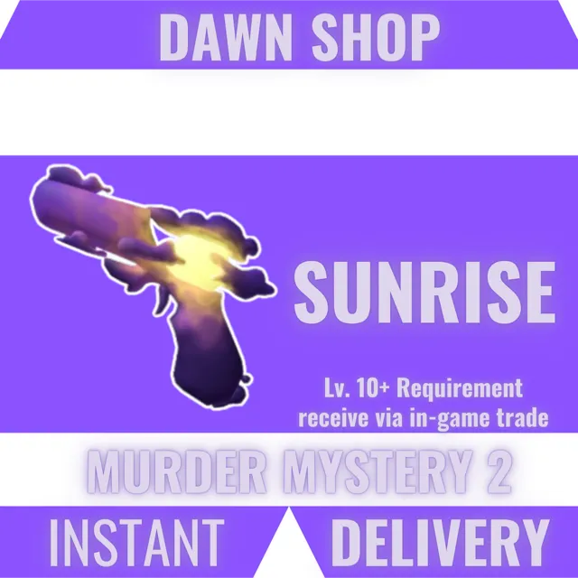 Sunrise MM2 - Game Item - Gameflip