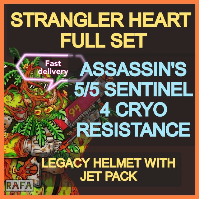 Assassins Sentinel + Cryo Strangler - Game Items - Gameflip