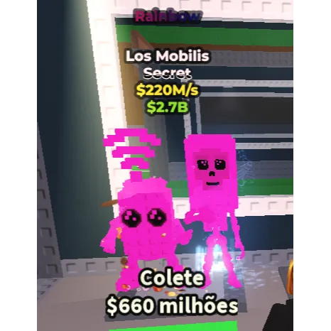 LOS MOBILIS RAINBOW 220M/1s - steal a brainrot - Other Game Item - Gameflip