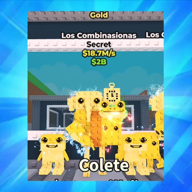 LOS COMBINASIONAS GOLD - STEAL A BRAINROT - Other Game Item - Gameflip