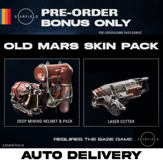 [AUTO] Starfield - Preorder Bonus (Old Mars Skin Pack) DLC Steam ...