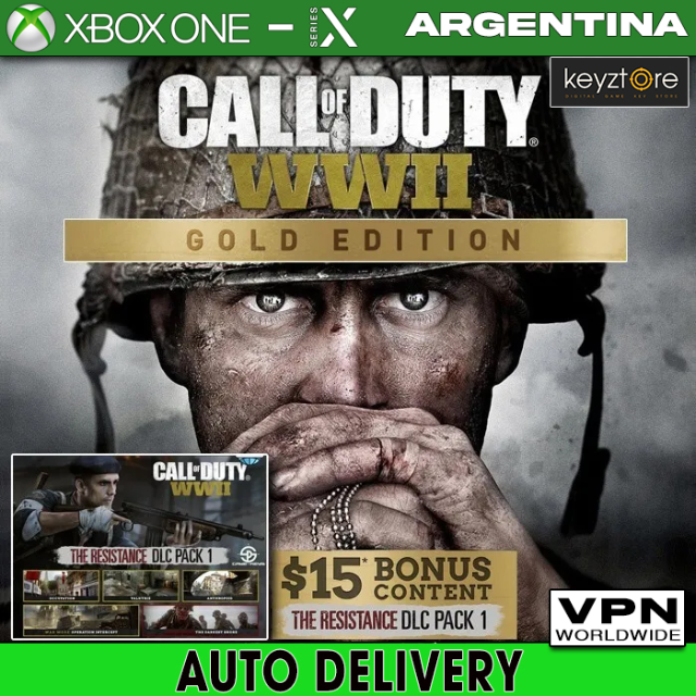 Call of Duty WWII Gold Edition⚡ [ 𝐈𝐍𝐒𝐓𝐀𝐍𝐓 𝐃𝐄𝐋𝐈𝐕𝐄𝐑𝐘 ] ⚡ WW2 - XBox One ...