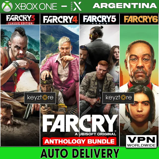 Far Cry Anthology Bundle [ ⚡𝐈𝐍𝐒𝐓𝐀𝐍𝐓⚡] ( Far Cry 3, 4, 5, 6 ) XBOX ...