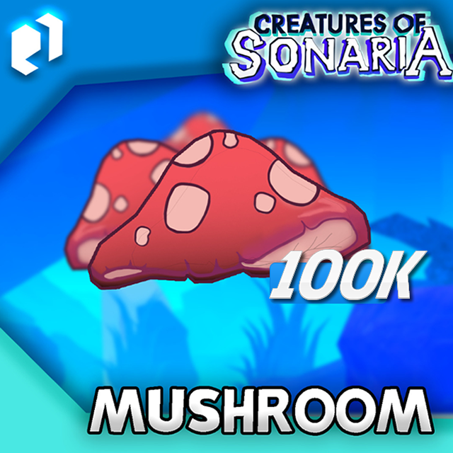 100K MUSHROOM | CREATURES OF SONARIA - Creatures of Sonaria Game Items ...
