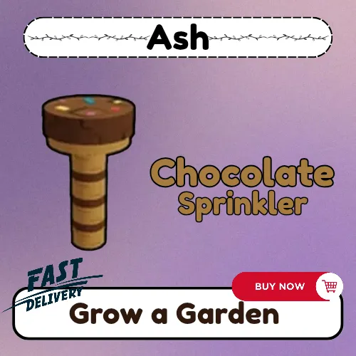 Chocolate Sprinkler - Grow A Garden - Grow a Garden Game Item - Gameflip