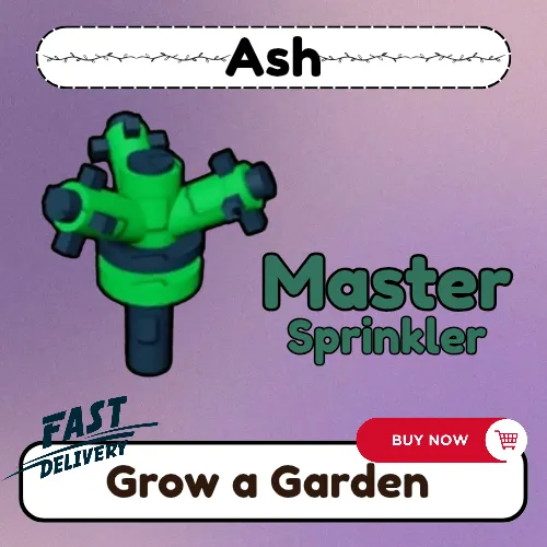 Master Sprinkler - Grow a garden - Grow a Garden Game Item - Gameflip