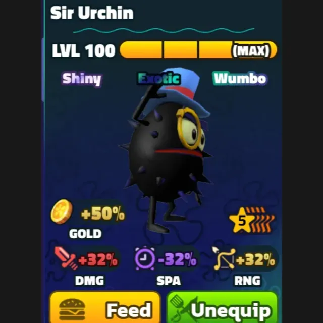 SIR URCHIN SW 5star - Roblox Game Item - Gameflip