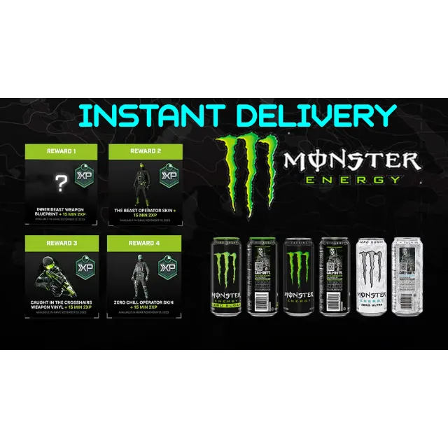 Call Of Duty MW3 III Monster Energy - Call of Duty: Modern Warfare II ...