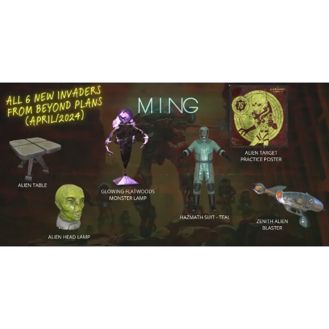 INVADERS FROM BEYOND PLANS BUNDLE (APRIL/2024) - Fallout 76 Game Items ...