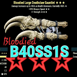 Weapon | B40FSS1S DEATHCLAW - Artículos del Juego - Gameflip