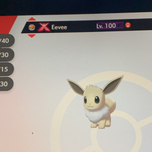 Eevee | shiny fat g max eevee - Game Items - Gameflip