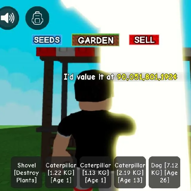 90B-GROW A GARDEN SHECKLES - Roblox Console (Like New) - Gameflip