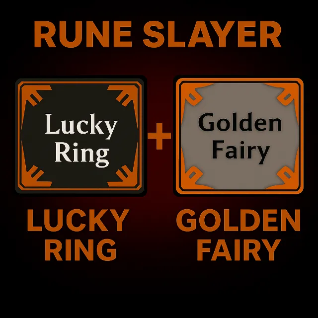Golden Fairy x Lucky Ring Rune slayer - Other Game Item - Gameflip