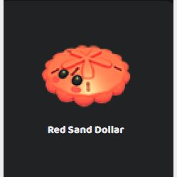 2x Red Sand Dollar - Game Items - Gameflip