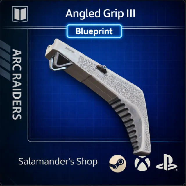 Angled Grip III Blueprint ARC Raiders - ARC Raiders Game Item - Gameflip