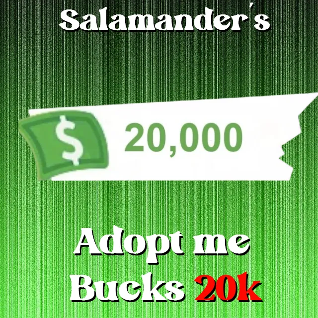 Bucks - Adopt Me Game Item - Gameflip