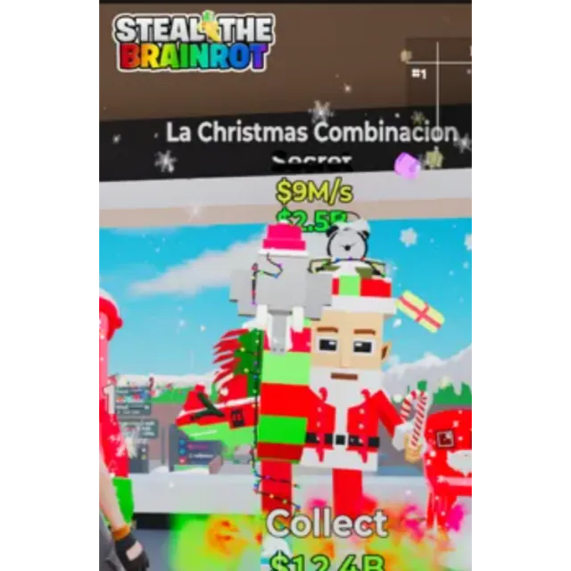 Fortnite Steal The Brainrot | Super Rare Secret La Christmas ...