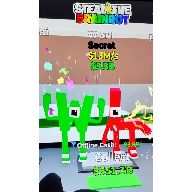 Fortnite Steal The Brainrot | Super Ultra Rare Secret W or L 13M/s ...