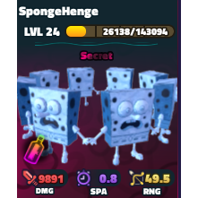 Spongebob Tower Defense | Spongehenge and 2 quickster - Other Game Item ...
