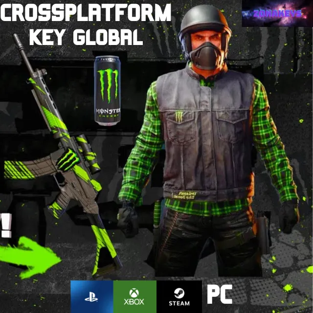 Call of Duty Black Ops 6 MONSTER Flannel Operator Full Set Pack PS4/PS5 ...