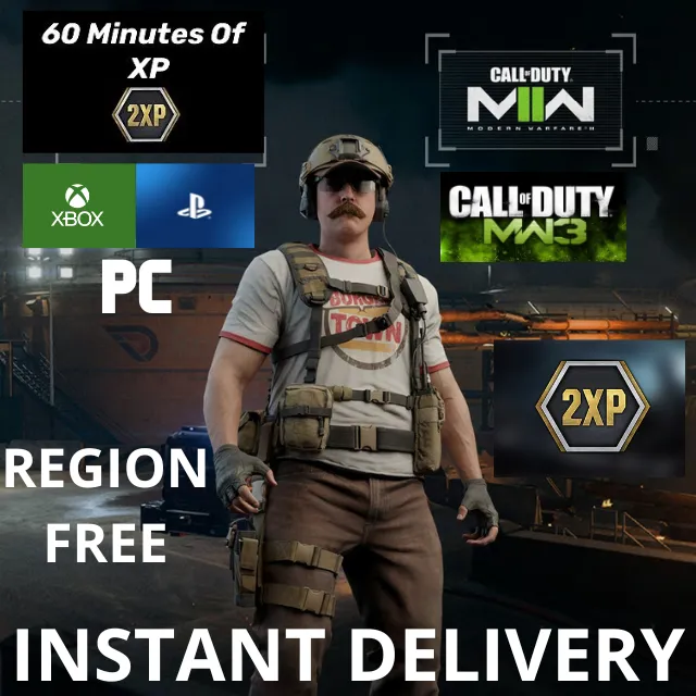 Burger King Operator Skin + 1 Hour 2XP Call of Duty: MW II & III | XBOX ...