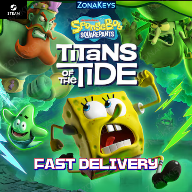 SpongeBob SquarePants: Titans of the Tide 🌎 GLOBAL STEAM KEY 🔑 ⚡FAST ...