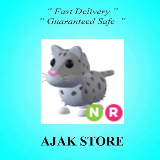 NR Snow Leopard - Adopt Me Game Item - Gameflip