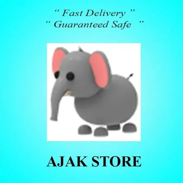 Elephant - Adopt Me Game Items - Gameflip