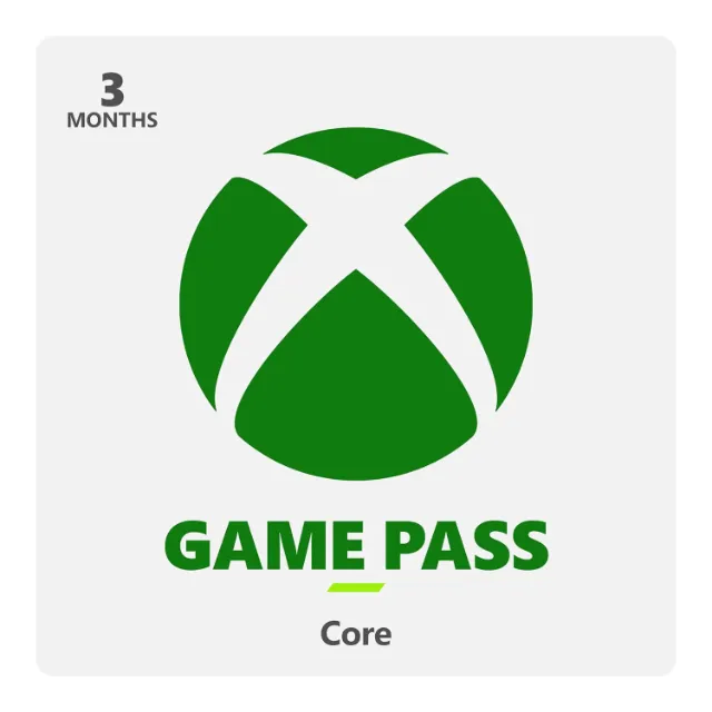 Xbox Game Pass Core (3 month(s) subscription) - Xbox Game Pass Gift ...