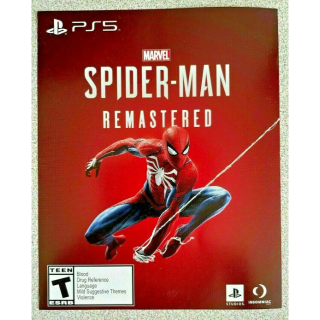Spider-Man Remastered PS5 (Digital Code) - PS5 Games - Gameflip