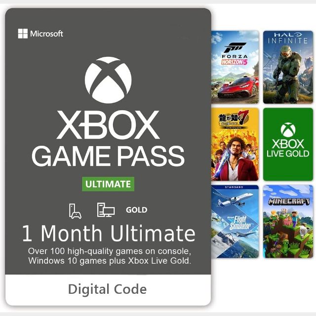 Xbox 1 Month Game Pass Ultimate (Global) Instant Delivery - Xbox Live ...