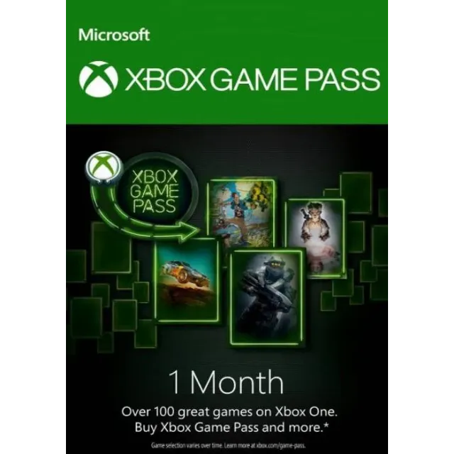 Game Pass for Console – 1-Month Membership (new Game Pass members only ...
