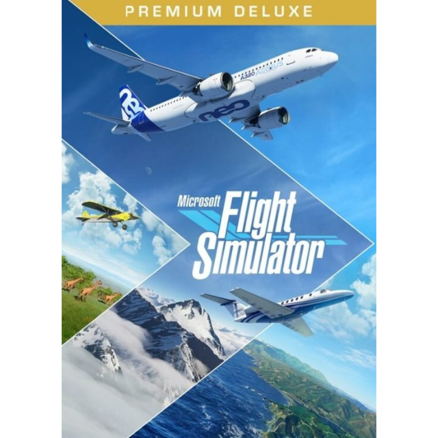 Microsoft Flight Simulator Premium Deluxe 40th Anniversary Edition ...