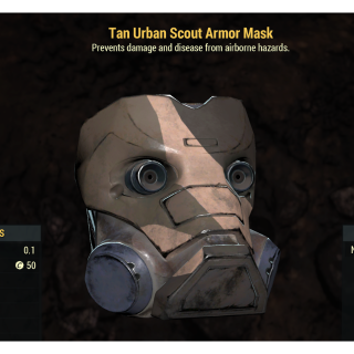 Apparel | Tan Urban Scout Mask - Game Items - Gameflip