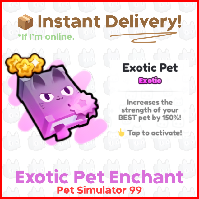 Pet Simulator 99 - Game Items - Gameflip