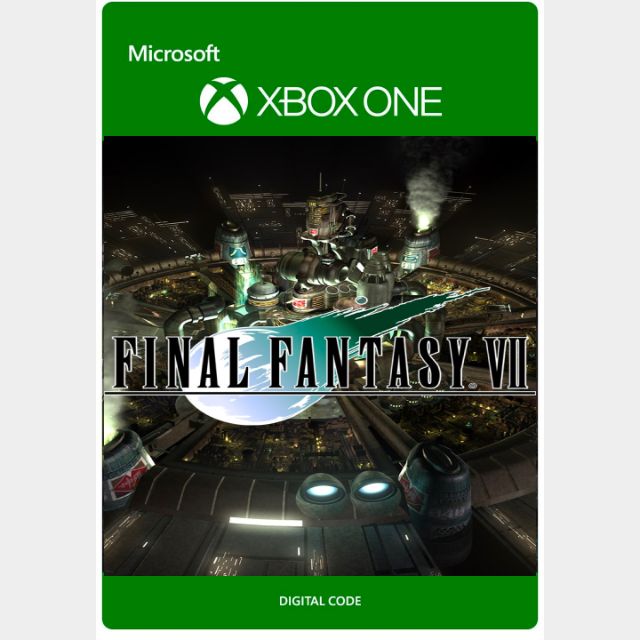 FINAL FANTASY VII 7 [ Microsoft Xbox One ] [ Full Game Key ] [ Region ...