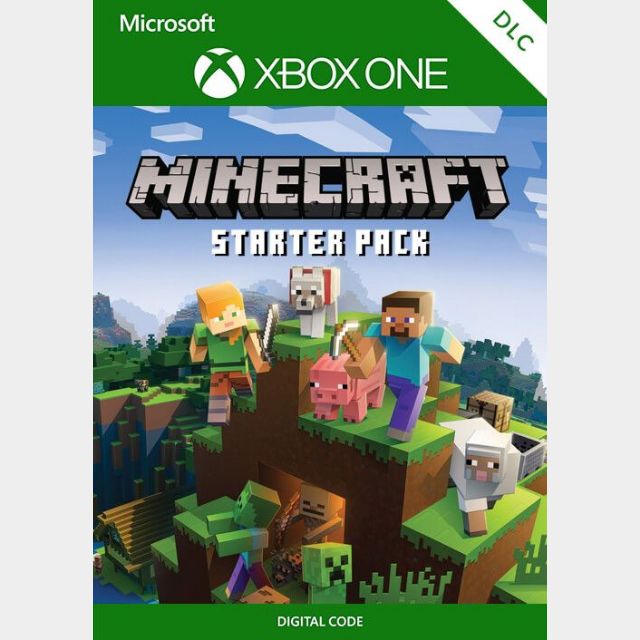 Minecraft Starter Pack [Microsoft Xbox One] [DLC Key] [Region: Global ...