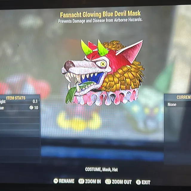 glowing blue devil - Fallout 76 Game Items - Gameflip