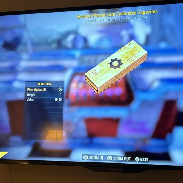 Enclave calibrated cap - Fallout 76 Game Items - Gameflip