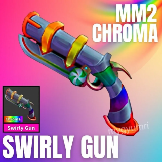 Chroma swirly gun mm2 - Game Items - Gameflip