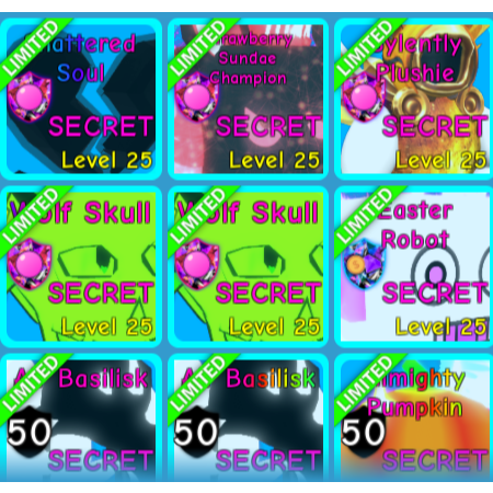 Secret pet bundle BGS - Game Items - Gameflip