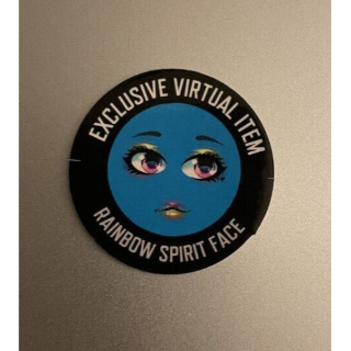 Rainbow Spirit Face Roblox Code - Game Items - Gameflip