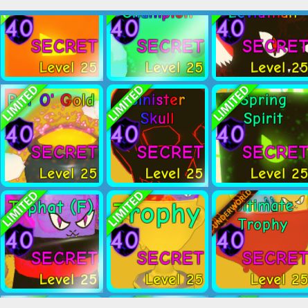 SHINY pet bundle BGS - Artículos del Juego - Gameflip