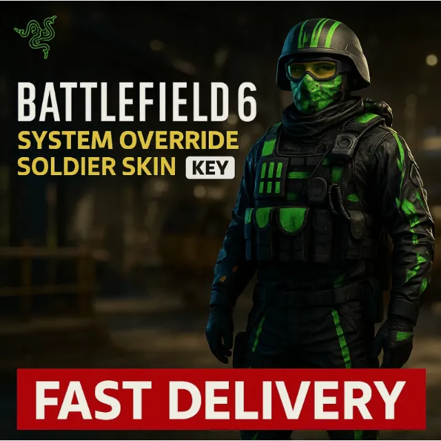 Battlefield 6 Razer System Override Soldier Skin - Other Game - Gameflip